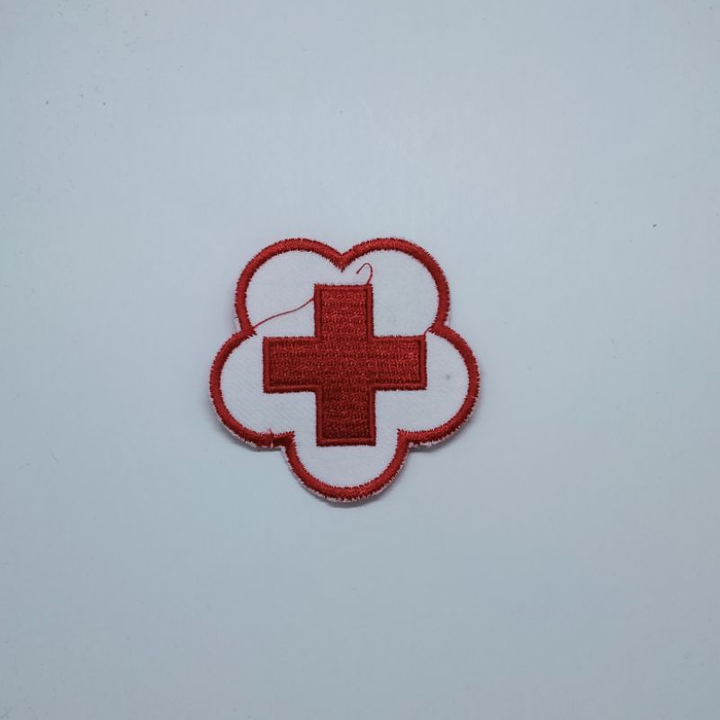 Jual Logo Bordir PMI / Logo PMI / Bordir Logo PMi / Bordir PMI / Bordir ...