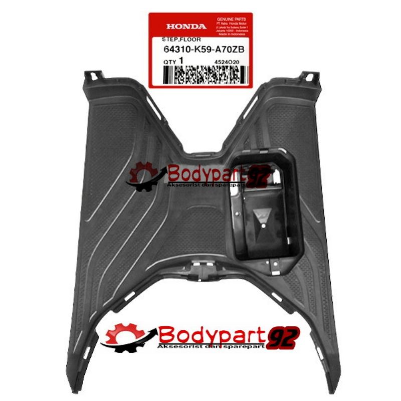 Jual Step Floor Bordes Pijakan Kaki Vario 125 150 LED New K59 Original dan Lokal jkt | Shopee ...