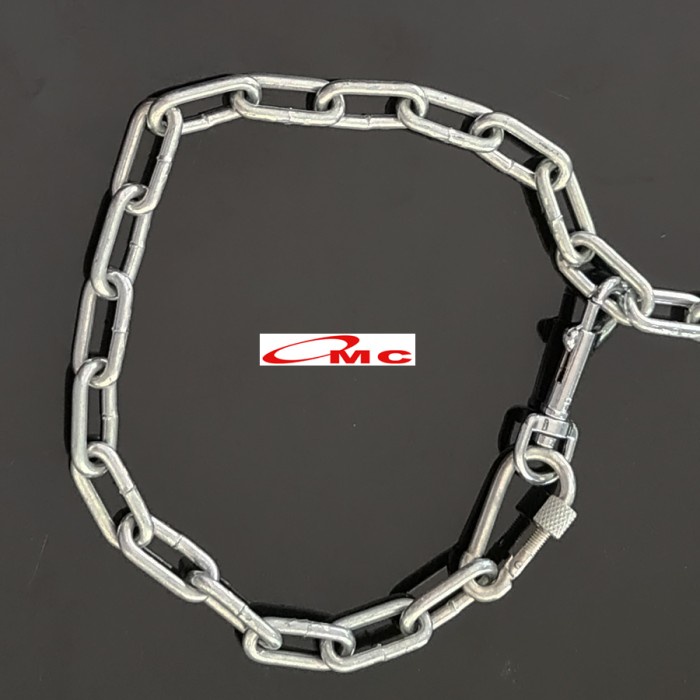 Jual Rantai Anjing Besar Medium Tali Besi Galvanis Chain Leash 2 Meter ...