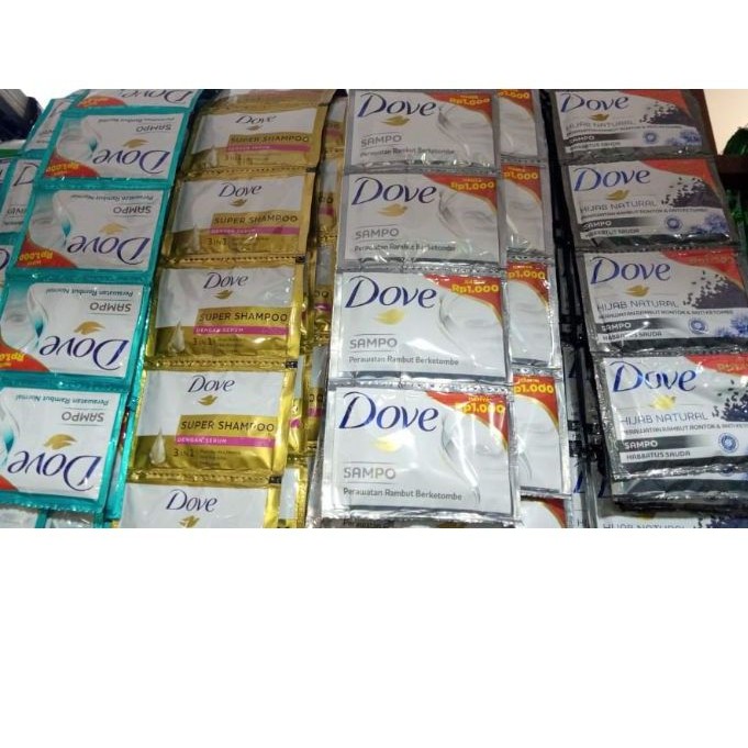 Jual Shampo Dove konditioner Dove renceng isi 12 | Shopee Indonesia