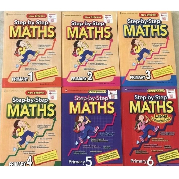Jual EPH Step By Step Maths & Casco Step By Step Mathematics 123456 ...