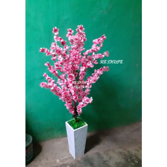 Jual BUNGA plastik/bunga ARTIFICIAL HIAS/ Sakura Besar 1 Tangkai jumbo ...