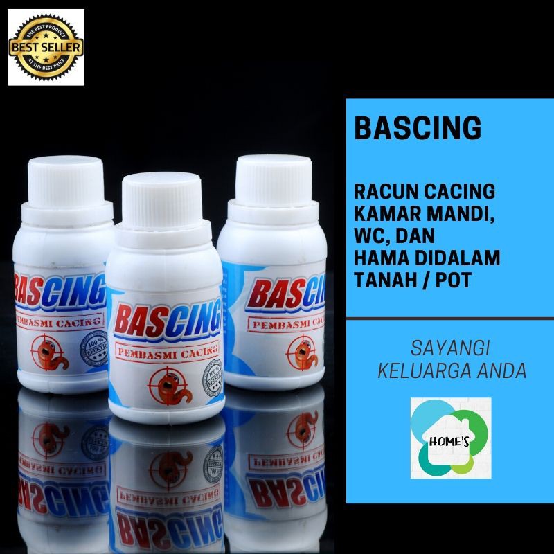 Jual BASCING - Racun Cacing Kamar Mandi, WC, dan Hama Didalam Tanah ...