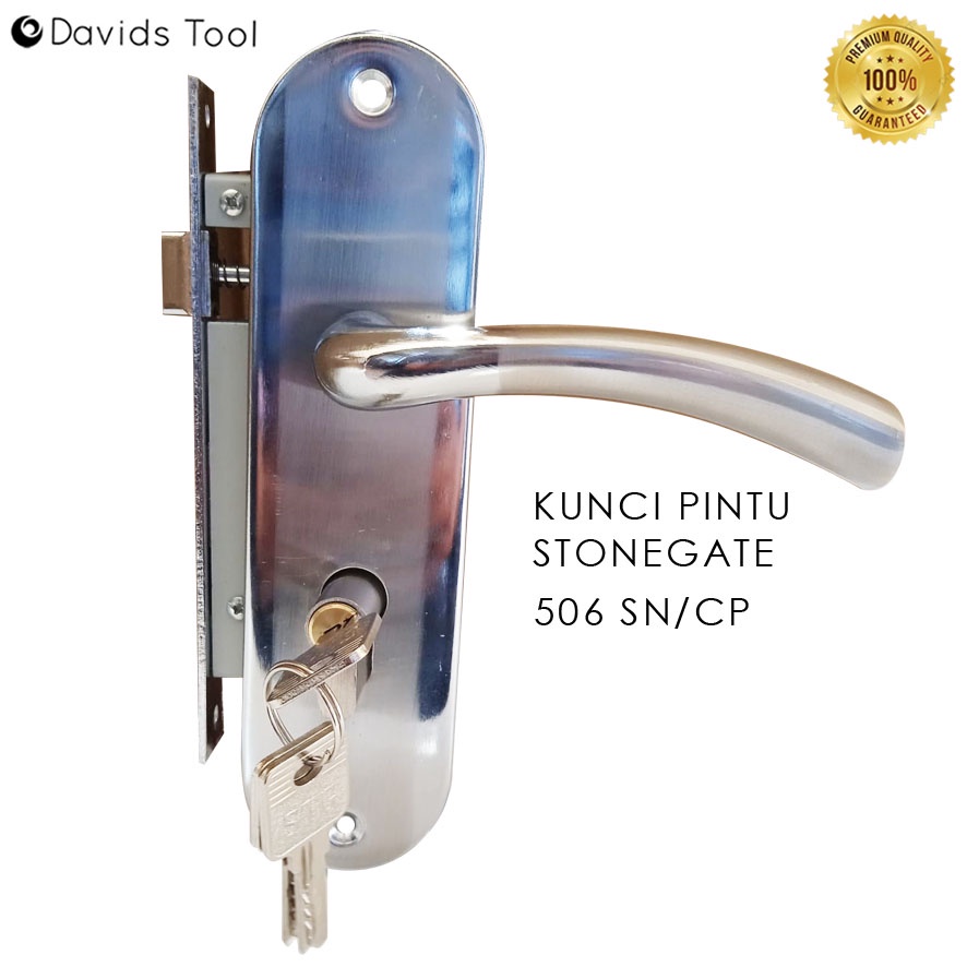 Jual Handel Pintu Rumah Set Pegangan Kunci Kamar Konci Slot Handle ...