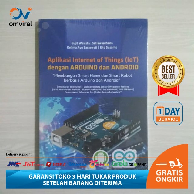 Jual Buku Coding Pemrograman Aplikasi Internet of Things (iot) dengan Arduino dan android ...