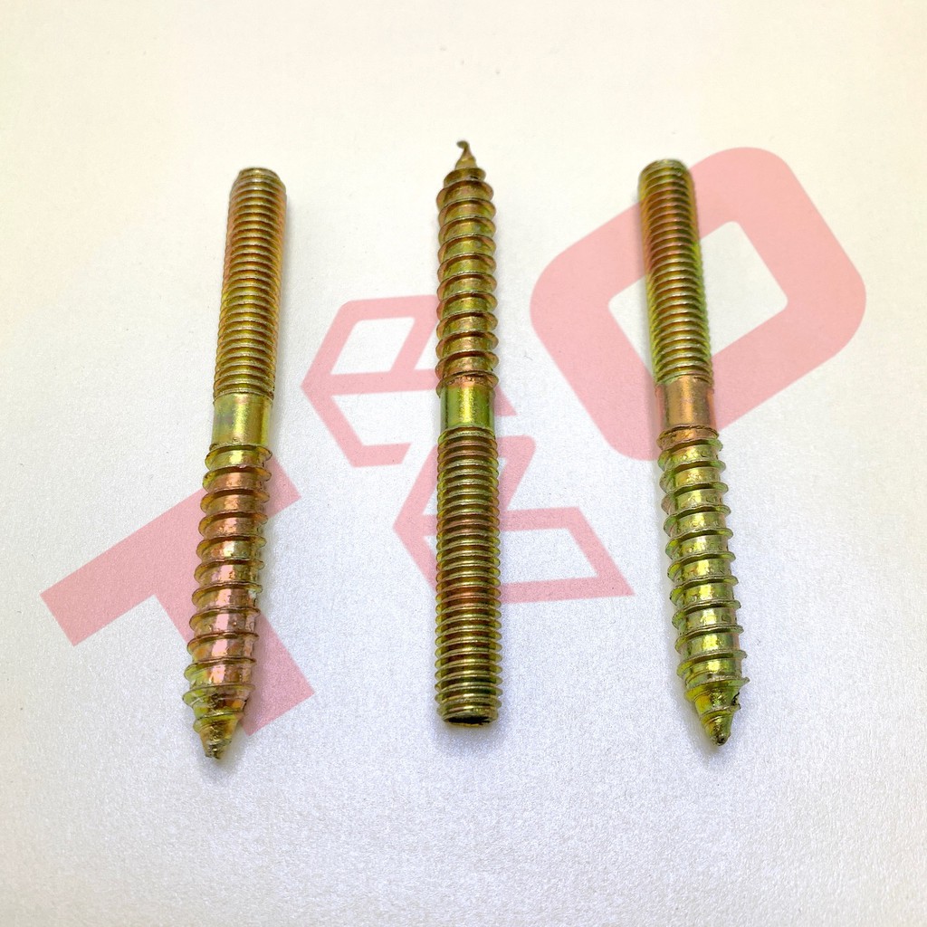 Jual Hanger Bolt 8x80 isi 20 pcs / Baut Gantung / Hanger bolt M8x80 ...