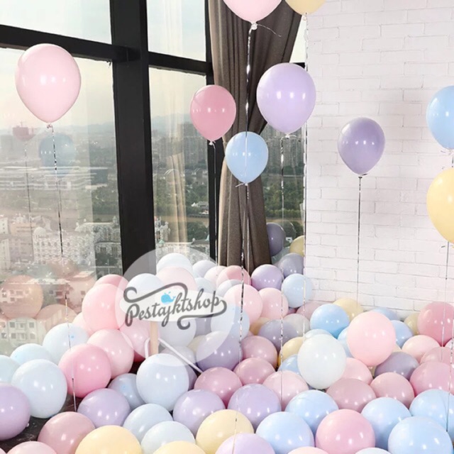 Jual Balon Pastel Perpcs | Shopee Indonesia