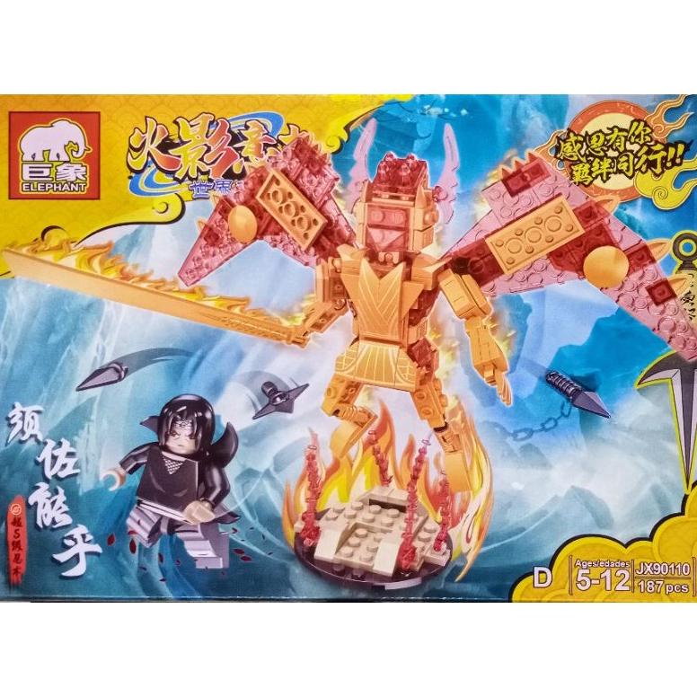 Jual Mainan Lego Naruto Mode Kyubi Kurama Susanoo Manda Jx90117 ...