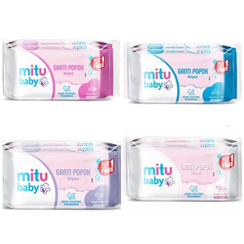 Jual Tissue basah mitu buy 1 50sh get 1 free 50sh | Shopee Indonesia