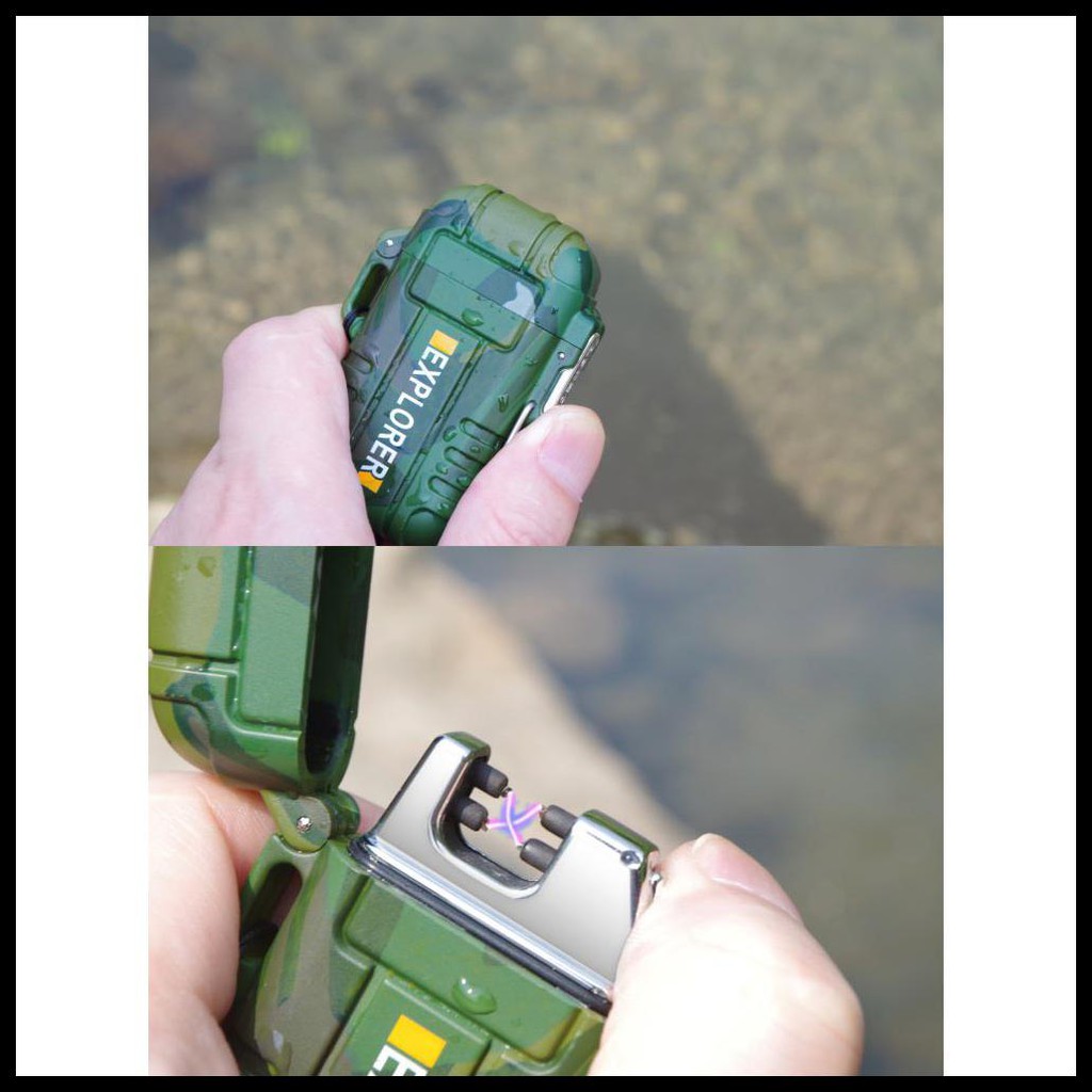 Jual BIG SALE FIRETRIC EXPLORER KOREK API ELEKTRIK PULSE PLASMA CROSS ...