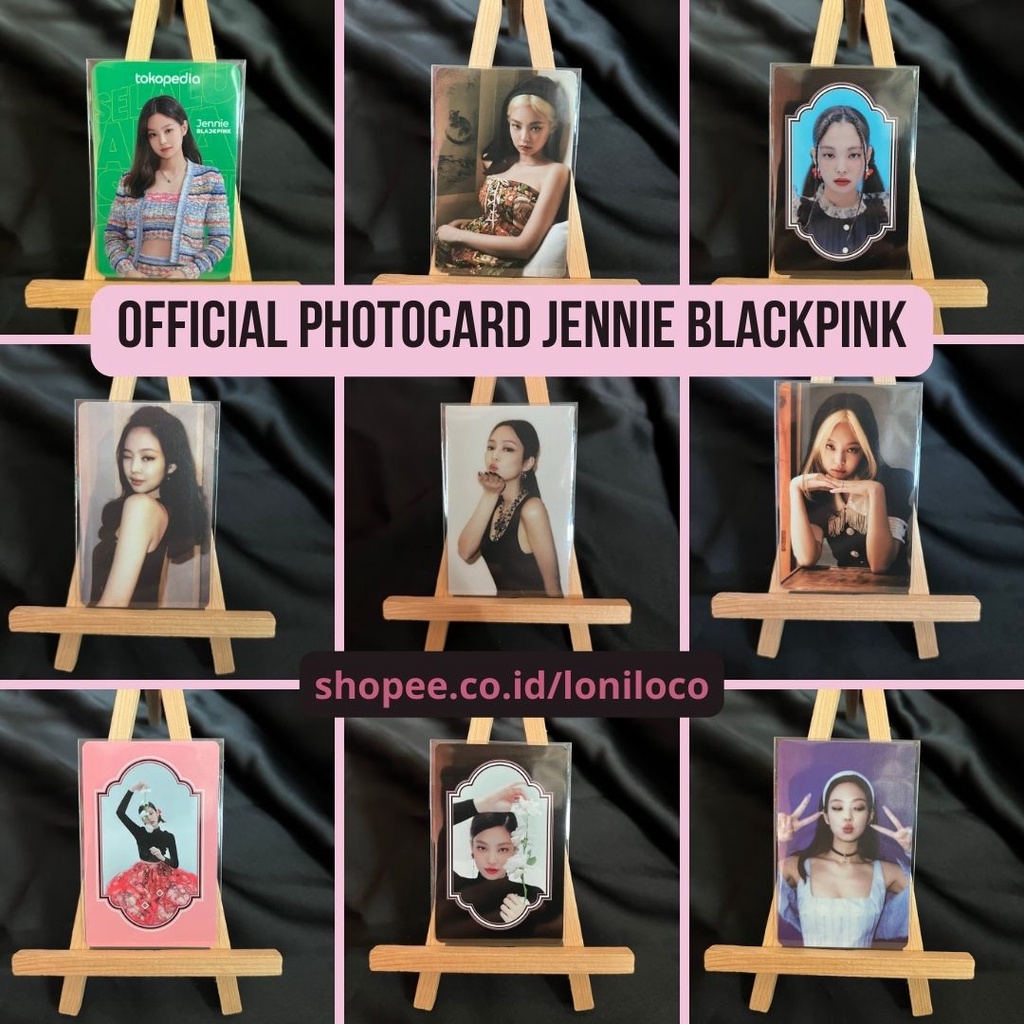 Jual Official Photocard BLACKPINK Jennie | Shopee Indonesia