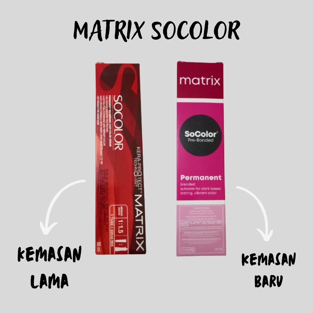 Jual MATRIX So Color 7.1 / 7A Cat RambuT Medium Cool Blonde Grey 90 ml ...