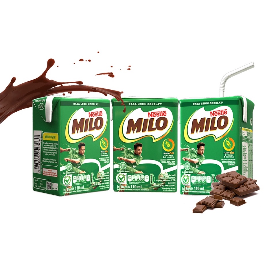 Jual Susu Milo Activ-Go UHT 110 ml | Shopee Indonesia