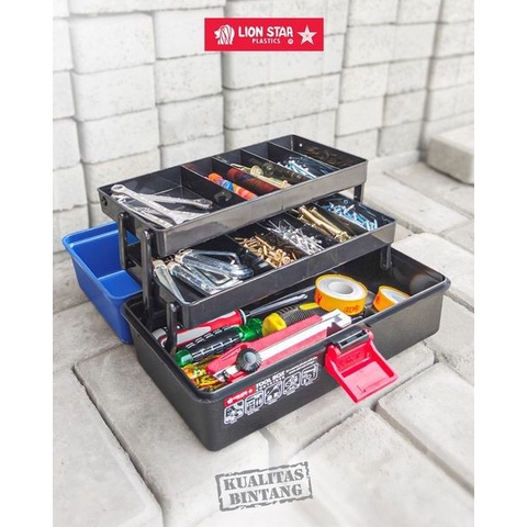 Jual TOOL BOX JX-19 ToollBox 01 LION STAR tempat obeng peralatan ...