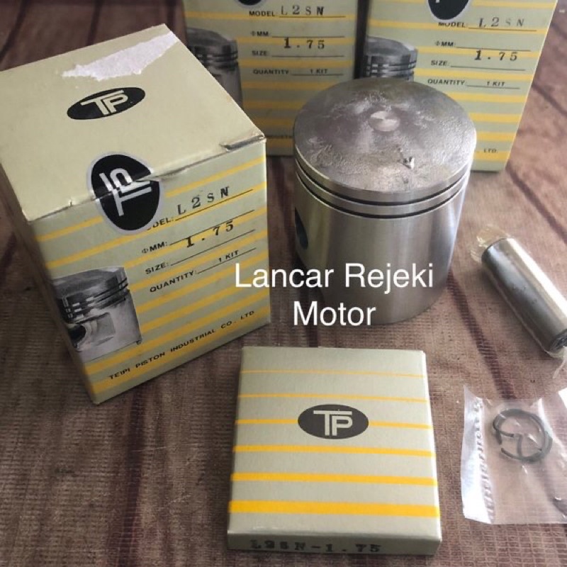 Jual Set Piston Kit Ring Piston Pen Piston Yamaha L2SN L2 Super ...