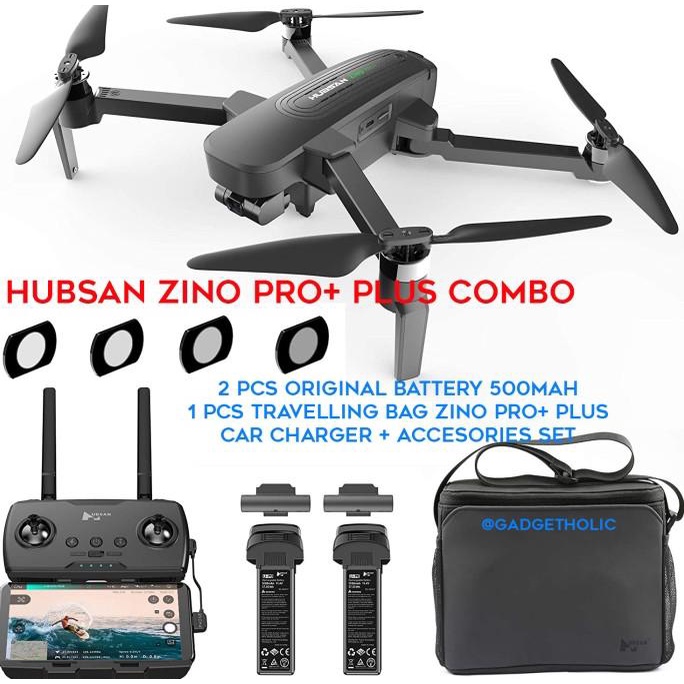 Jual HUBSAN ZINO PRO PLUS DRONE 8KM 4K | Shopee Indonesia