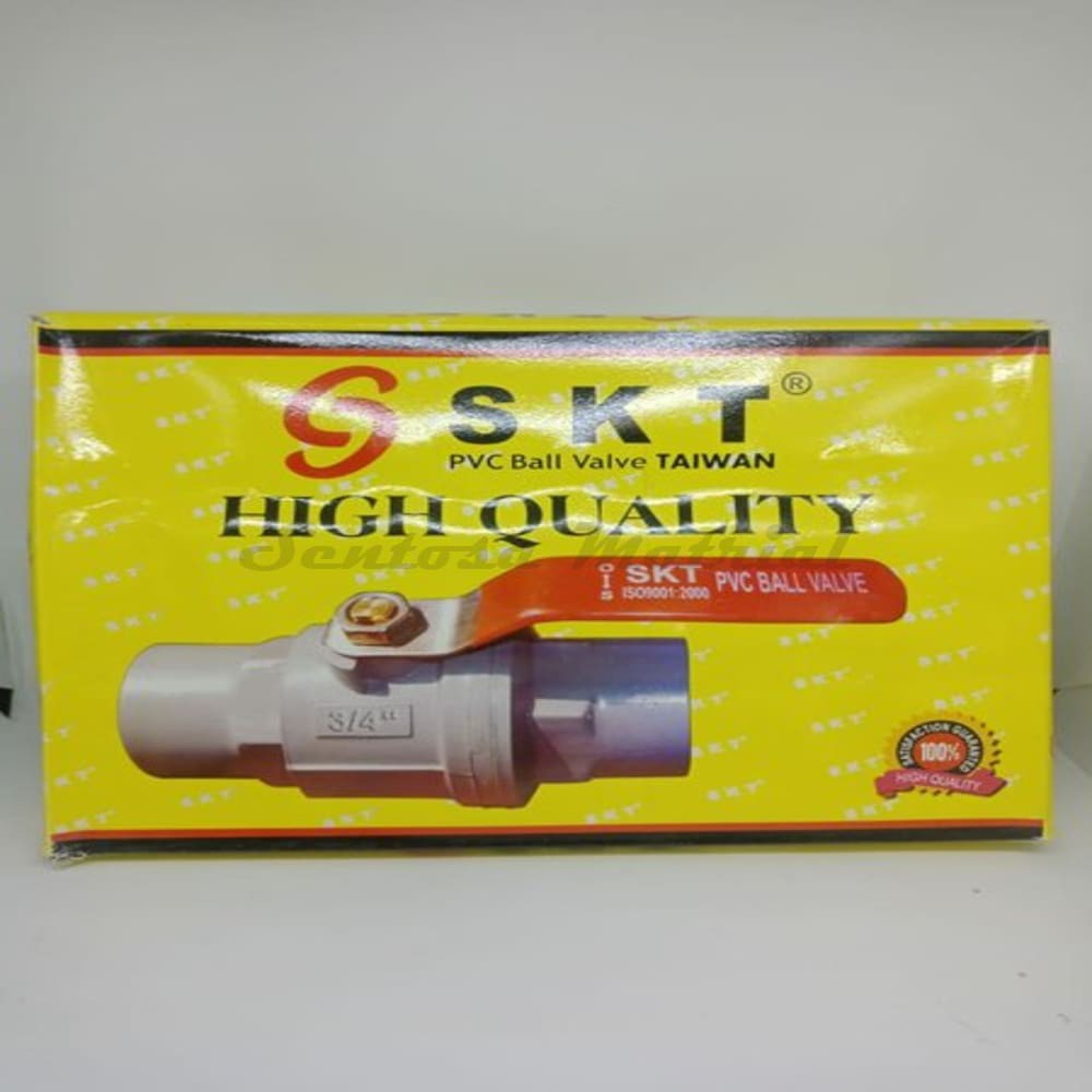 Jual Stop Kran Ball Valve Pass 3 per 4 inch Handle Besi . ST34 | Shopee Indonesia