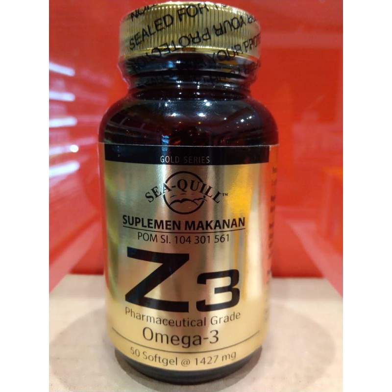 Jual Sea Quill Z3 Pharmaceutical Grade Omega-3 Multivitamin [50 ...