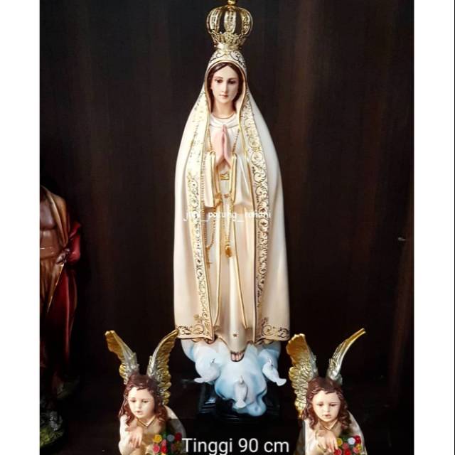 Jual Patung Maria Fatima Kuning Muda 80 cm | Shopee Indonesia