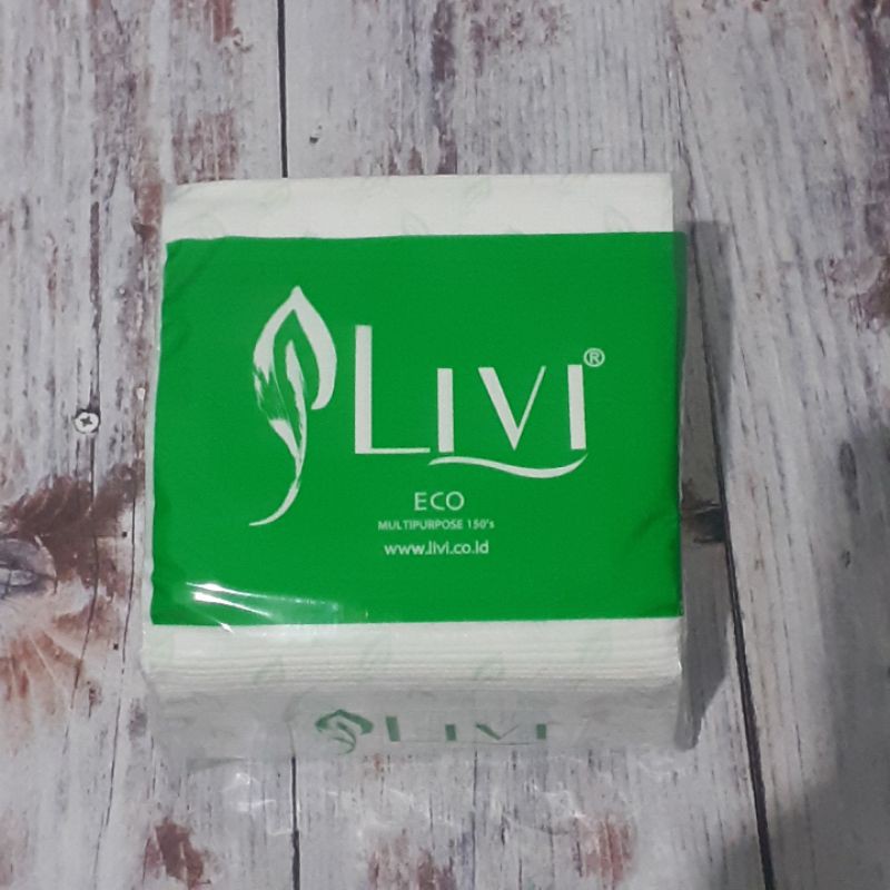 Jual Tissue tisu kecil livi eco multipurpose multi purpose dan see u ...