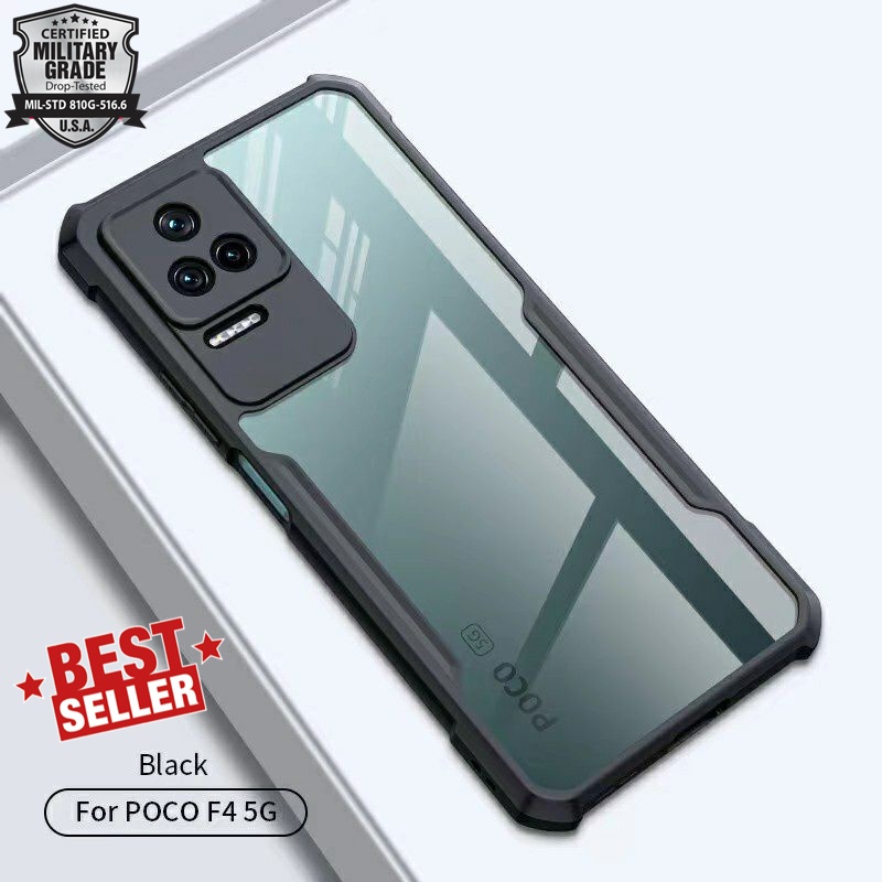 Jual Case Xiaomi Poco F4 5G Beetle Bumper Fusion Transparan Clear ...