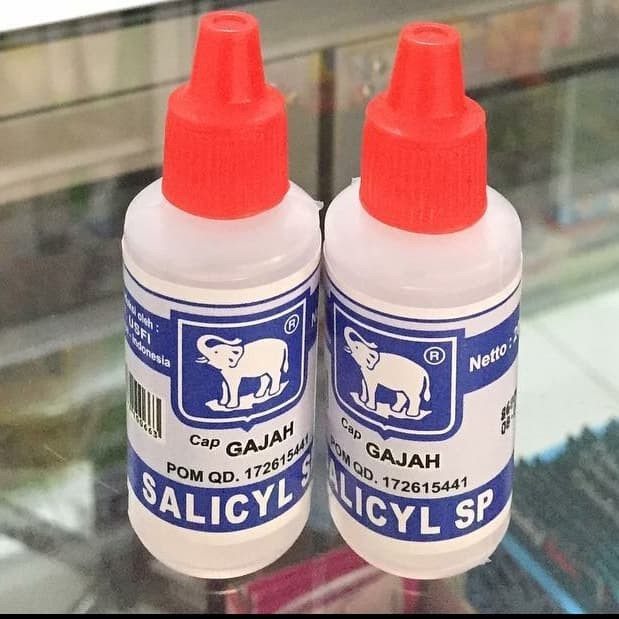 Jual SALICYL SPIRTUS Cap Gajah 20 ml Obat Kulit Panu Kadas Kurap Jamur ...