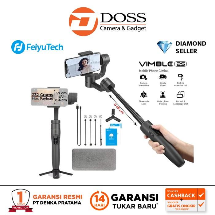 Jual Nay | Feiyu Vimble 2S Telescoping 3-Axis Gimbal Stabilizer Smartphone Hp | Shopee Indonesia