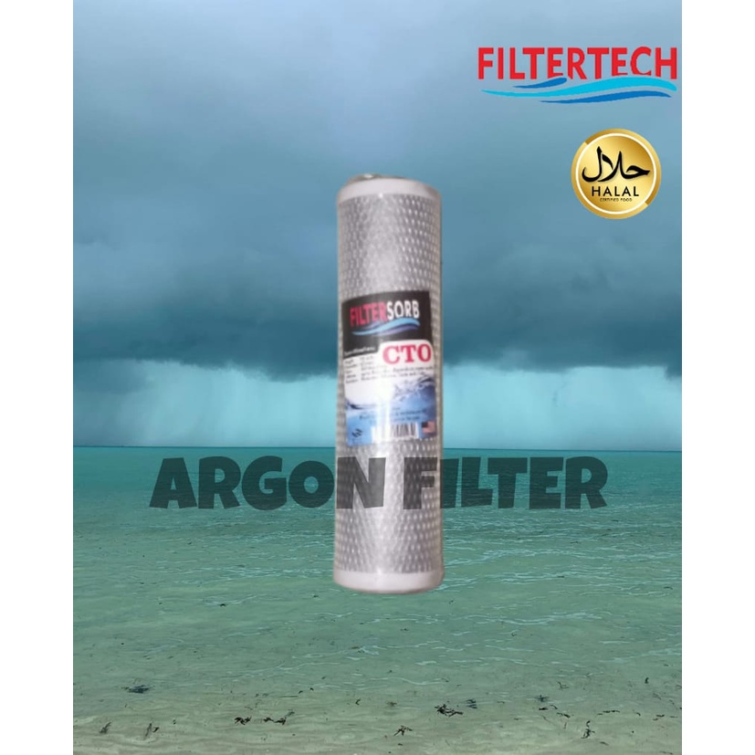 Jual Filtertech CTO Filter 10 inch ( Carbon Block ) | Shopee Indonesia