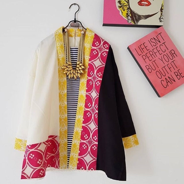 Jual Batik kombinasi | Batik Modern | Batik Kekinian | Batik Lucu ...