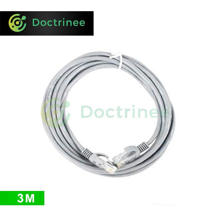 Jual Kabel lan cat 6 3 meter - Cable lan utp cat6 3m | Shopee Indonesia