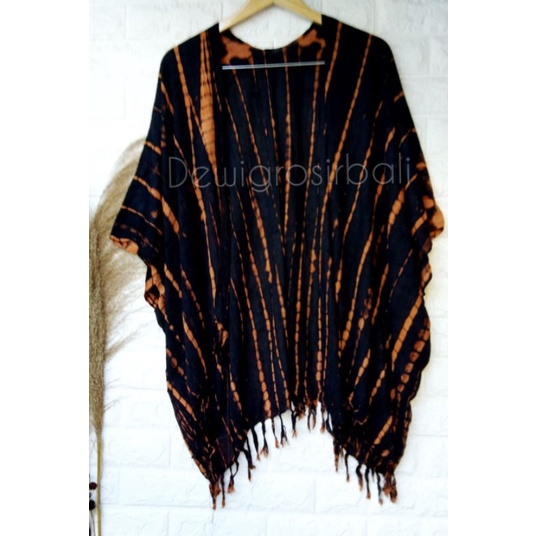 Jual Kardigan/Outer Rumbai Motif Lilit Kas Bali. | Shopee Indonesia