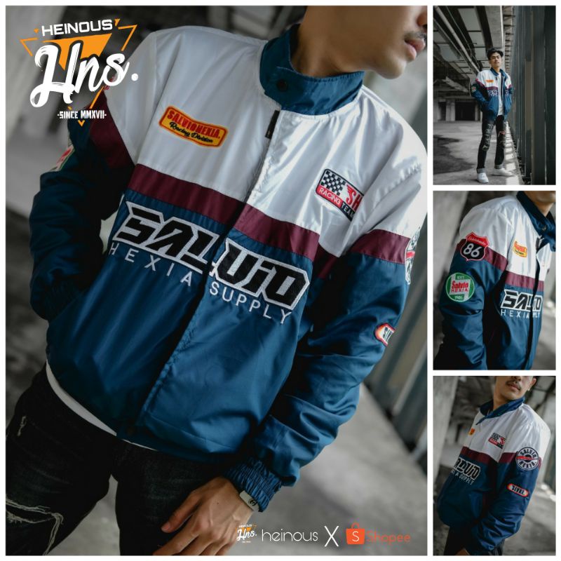 Jual HNS - Jaket Nascar / jaket balap /jaket street | Shopee Indonesia