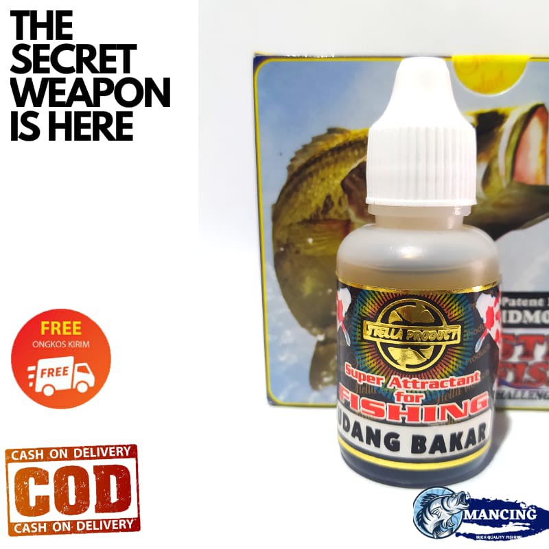 Jual Essen Pancing Udang Bakar Stella 30ml Ikan Air Tawar Food Grade ...