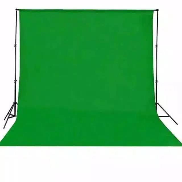 Jual Background layar foto studio 3x6m kain warna hijau polos | Shopee ...