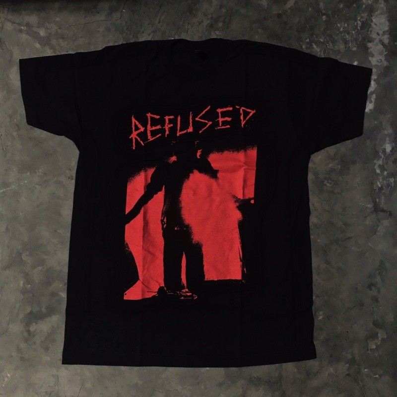 Jual KAOS / T SHIRT BAND REFUSED ( OFFICIAL MERCH ) | Shopee Indonesia