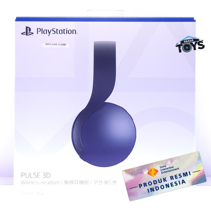 Jual Sony Pulse 3d Wireless Gaming Headset Playstation 5 Ps5 Midnight
