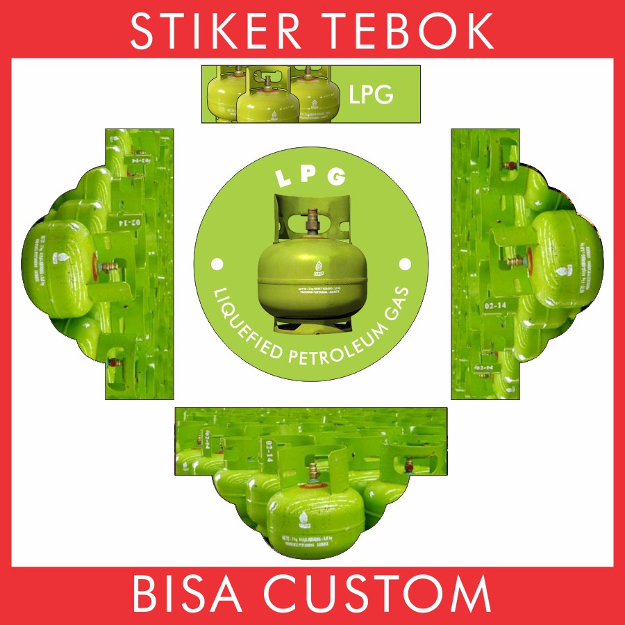 Jual Stiker Tebok Lovebird Pleci LB Ebod Murah Murai Gas 3KG LPG ...