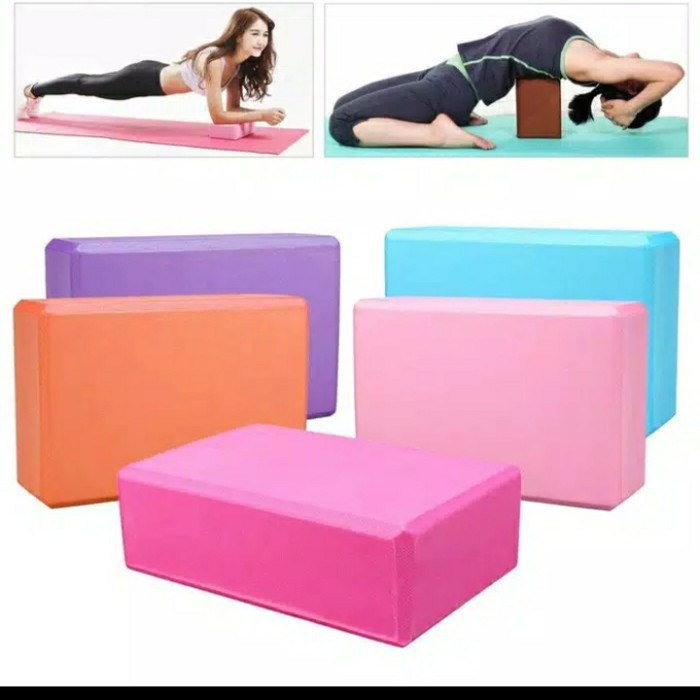 Jual Balok Yoga Brick Block Gym Fitness Olahraga Sports Senam Pilates ...