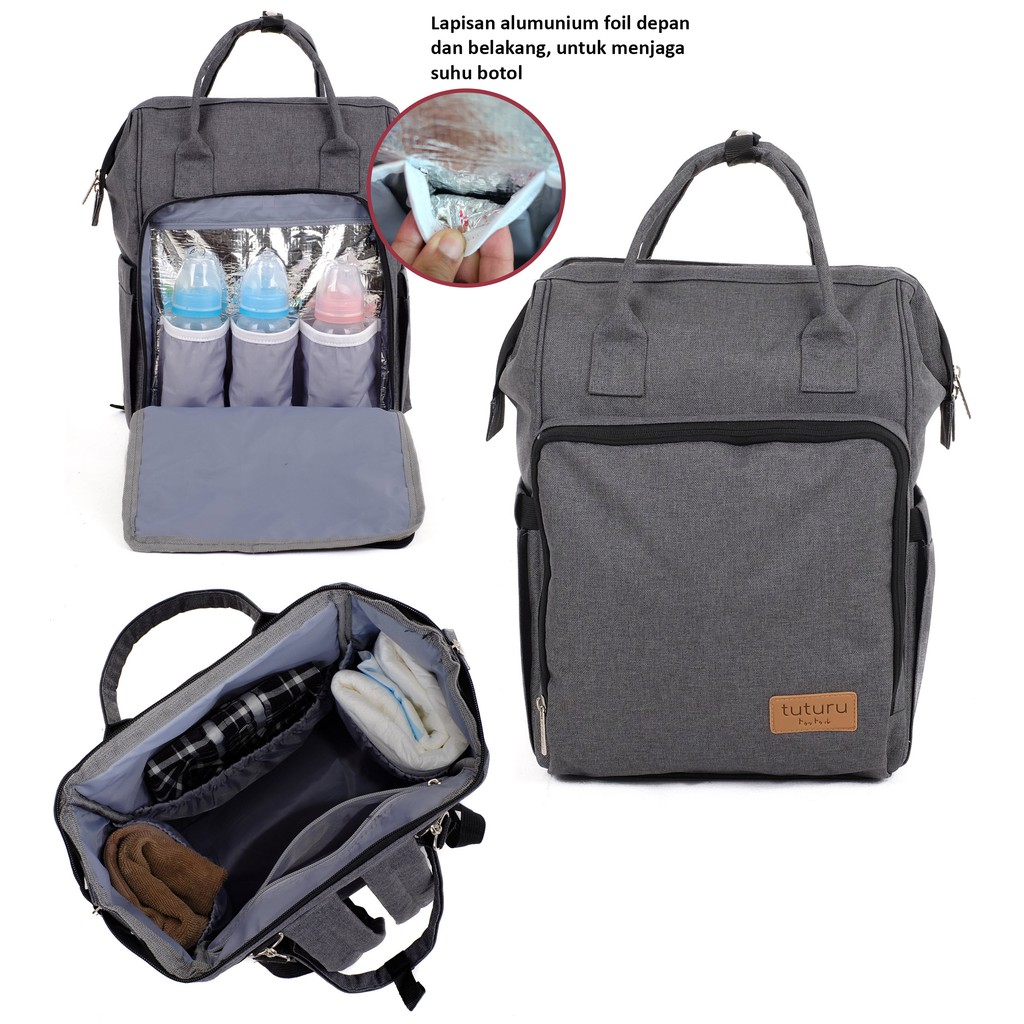 Jual Tas Bayi / Cooler Bag / Diaper Bag Asi / Ransel / Backpack Tuturu ...