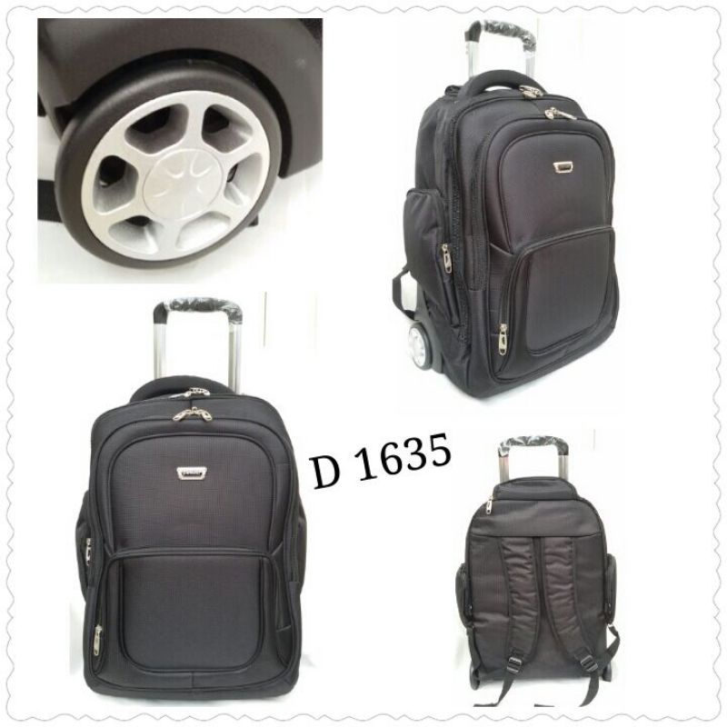 Jual Tas Trolly Ransel Backpack Trolley Laptop Paviotti | Shopee Indonesia