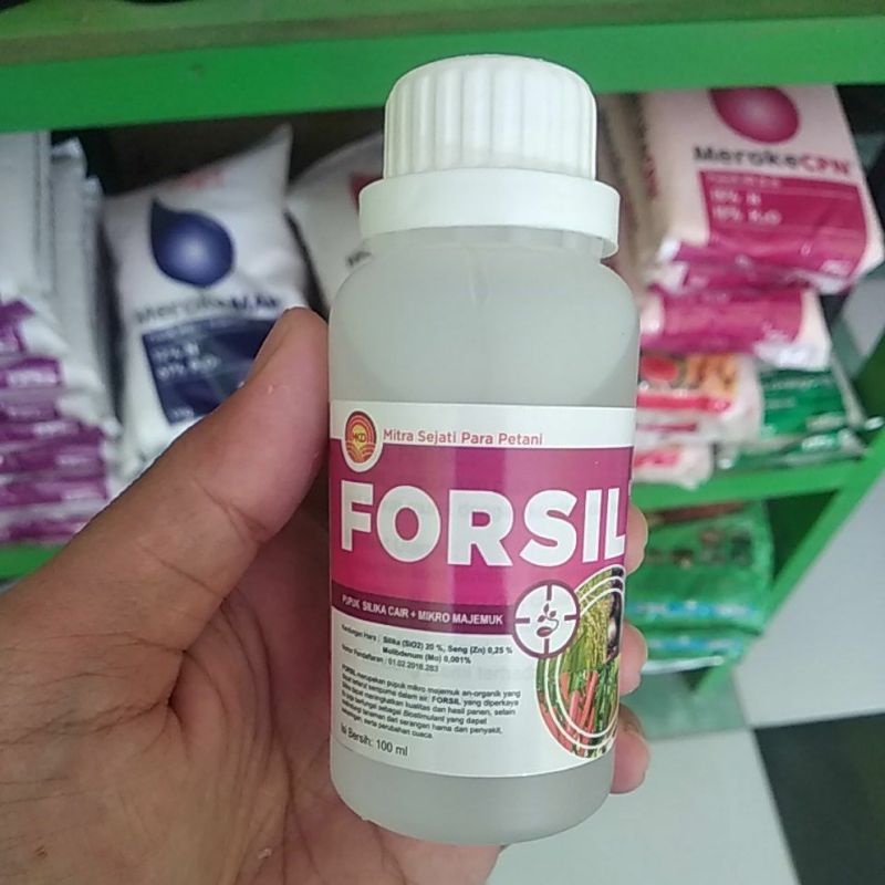 Jual Forsil Pupuk Silika Cair dan Mikro Majemuk Kemasan 100 ml | Shopee Indonesia