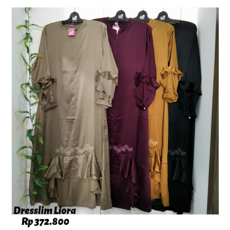 Jual DRESSLIM GAMIS MUSLIM RABBANI ORI cailey, Liora,Safrina, Elmora ...