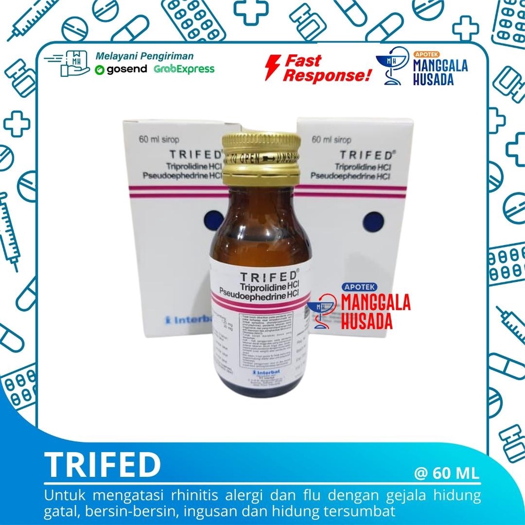 Jual TRIFED SIRUP @ 60 ML | Shopee Indonesia