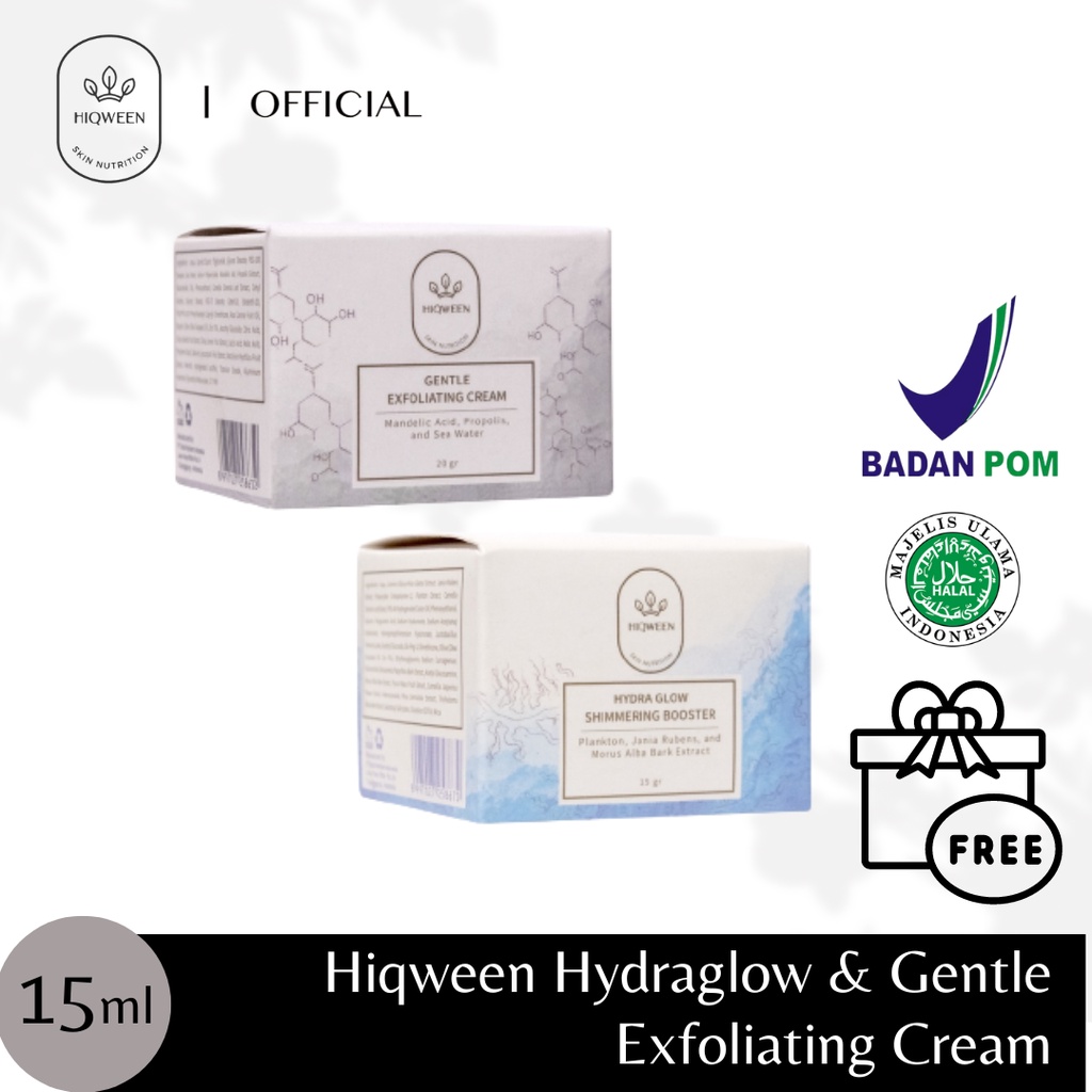 Jual Hiqween Hydraglow Shimmering Booster 15gr | Hiqween Gentle ...