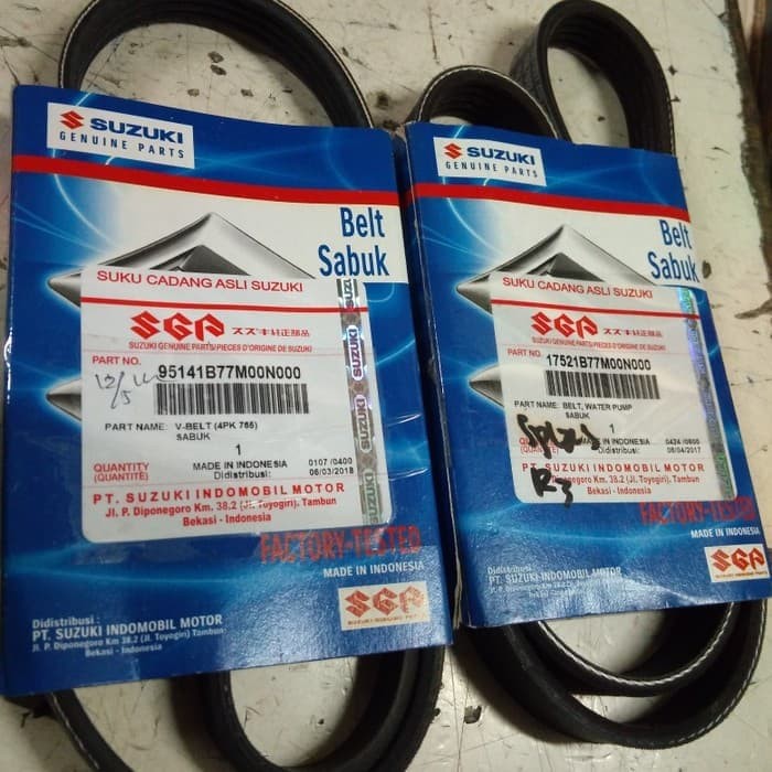 Jual Fan belt tali kipas Set Ertiga ORI SGP | Shopee Indonesia