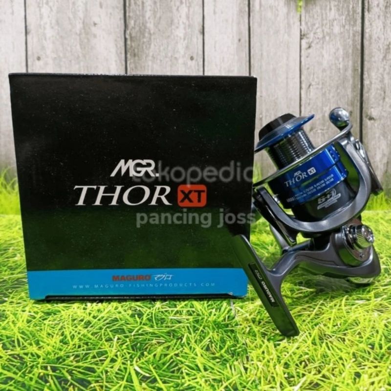 Jual Reel Spinning MAGURO THOR XT 1000 2000 3000 4000 5000 6000 8000 POWER HANDLE NEW 2021 BEST ...