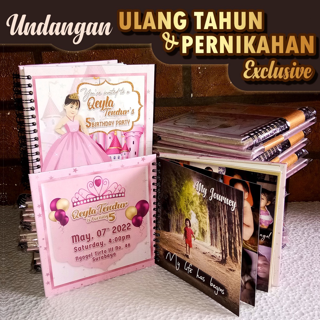 Jual Undangan / Souvenir Pernikahan , Ulang Tahun EXCLUSIVE Model Album ...