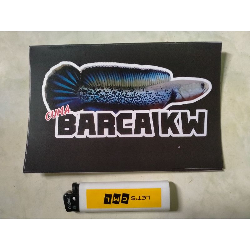 Jual STIKER CHANA hiasan aquarium tempelan akuarium channa | Shopee ...