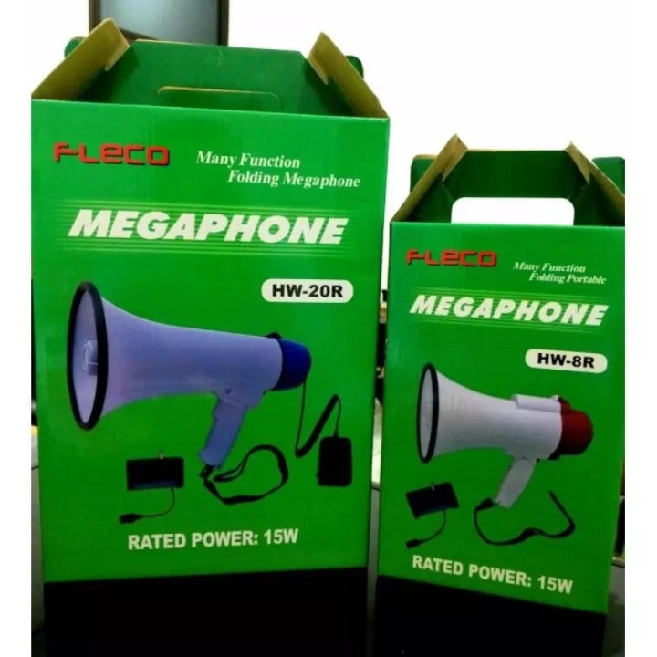 Jual Toa Super Murah Megaphone Toa Kecil Fleco Multifungsi HW-8R - Toa ...