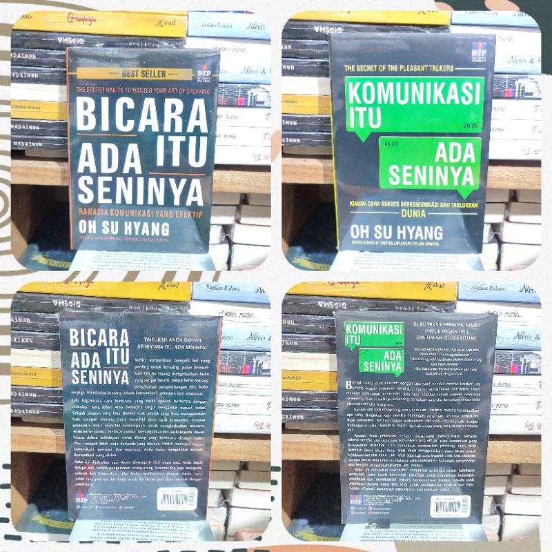 Jual PAKET 2 BUKU MOTIVASI - BICARA ITU ADA SENINYA & KOMUNIKASI ITU ADA SENINYA - OH SU HYANG ...